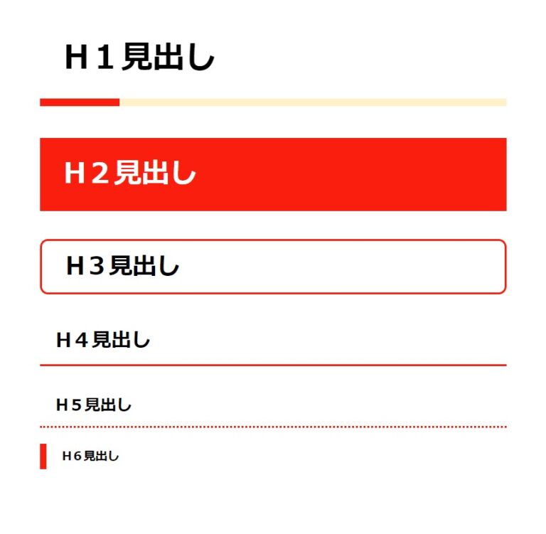コピペで使える見出しセットのCSSデザイン＆サンプルコード8選
